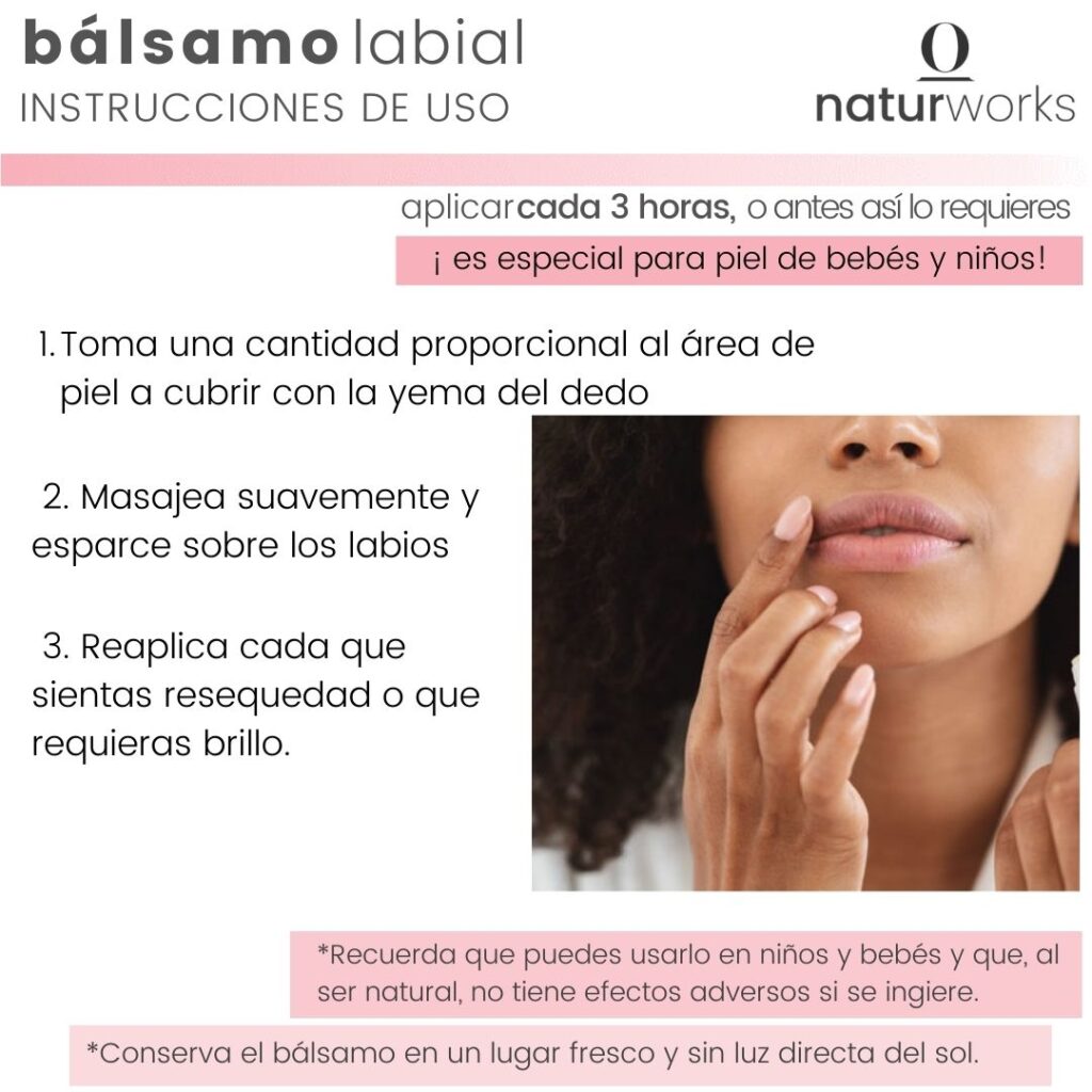 BÁLSAMO labial Ultra Suavizante con vitamina E, Karité & aceite ...